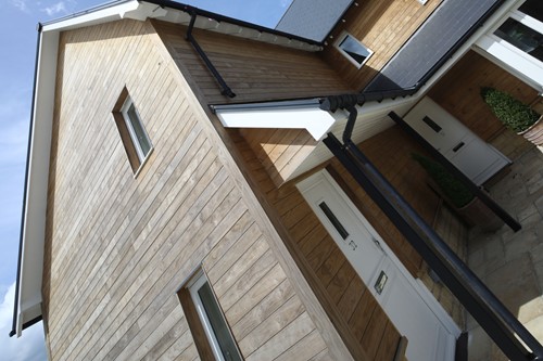 Howarth Timber | cladding case study | Thermowood Clear Pine